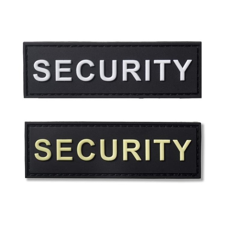 Σήμα PVC-3D Security με Velcro (σε 2 Χρώματα) της SURVIVORS - SECURELAND